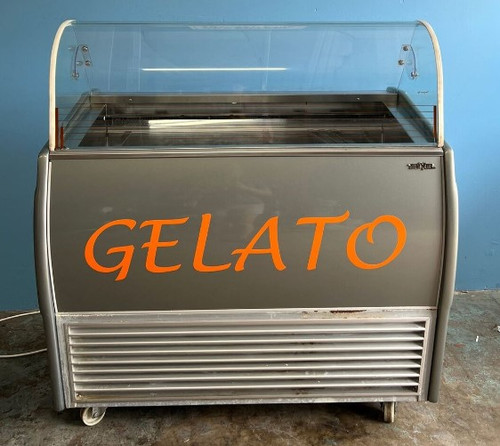75-0160 Sevel SLM-6 Slim Line Self Contained 6 Pan Gelato Service ...