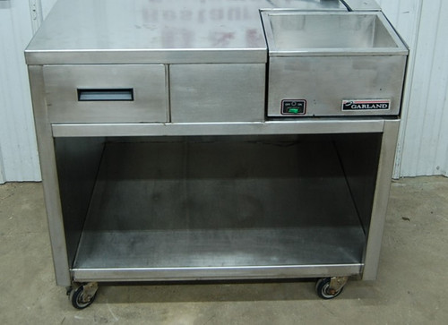 142-0324 37” Donut Icing Table with Heated Icer | GES