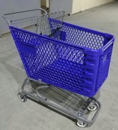 14-0028 Medium Size Plastic Shopping Cart Model 150L | GES