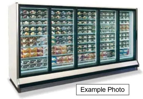 1-0565 Hussmann RL-5U Hybrid 5 Door Freezer Case | GES