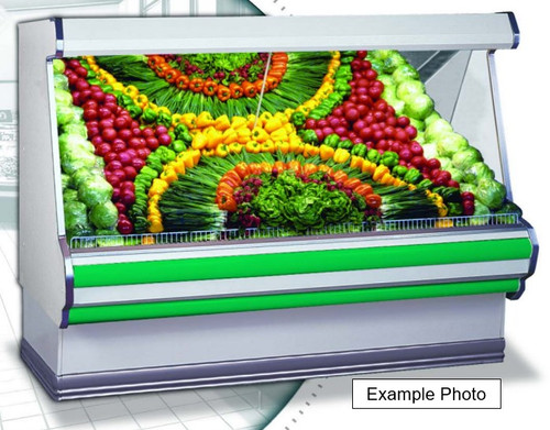 84-0007 Hussmann 8’ P2 Remanufactured Multi Deck Produce Case | GES