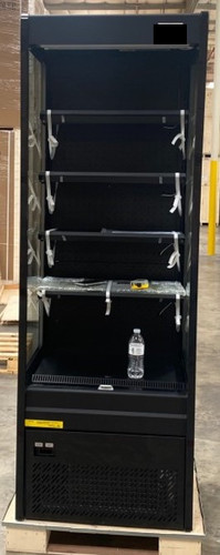 171-0024 27” Vertical Open Air Self Contained Refrigerated Merchandiser ...