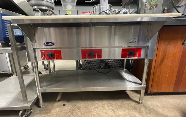 72-0353 Cook Rite CSTEA-3 3 Open Well Electric Steam Table | mainsite