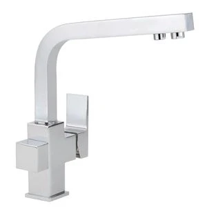 Chrome Square 3 Way Mixer Tap | The Water Filter Guy