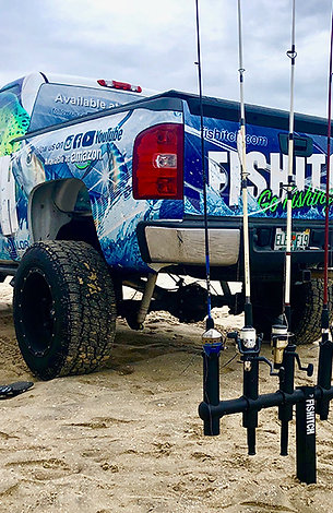 FISHITCH , fishing pole holder for trucks