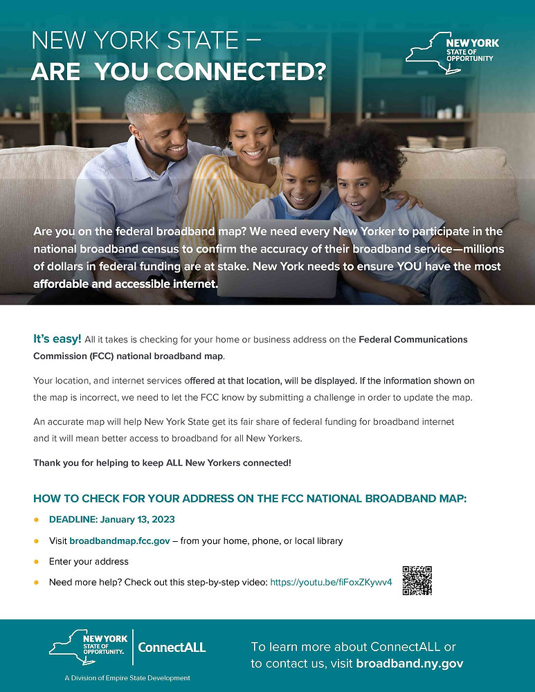 Broadband Census - Are You Connected?