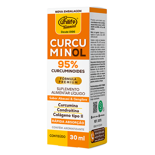Curcuminol 95 - Gotas 30 ml | Unilife | Unilife Vitamins
