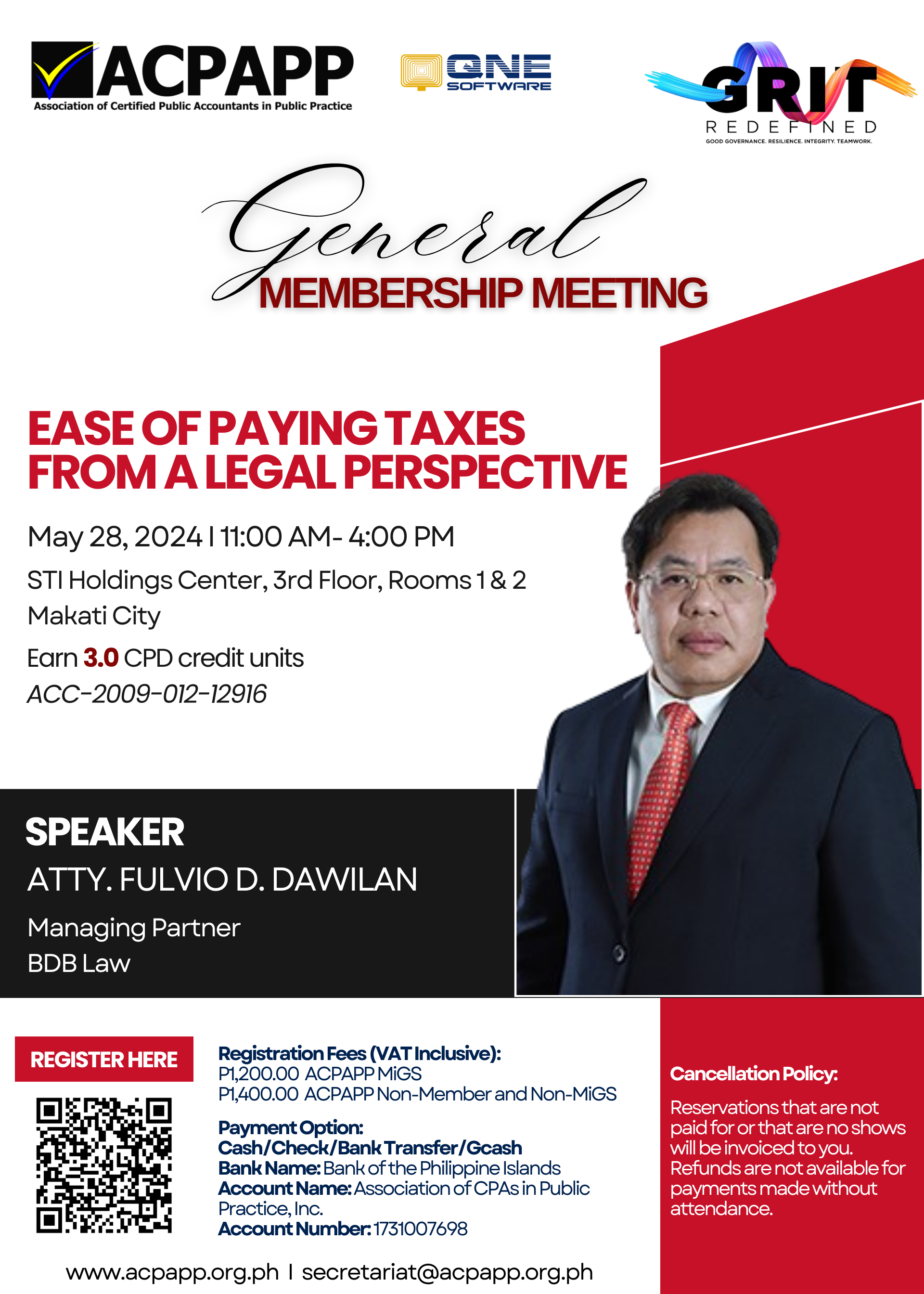 GENERAL MEMBERSHIP MEETING | acpapp