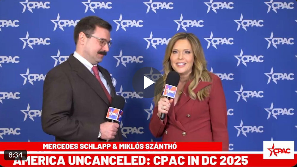 America Uncanceled: Miklós Szánthó joins Mercedes Schlapp backstage at ...