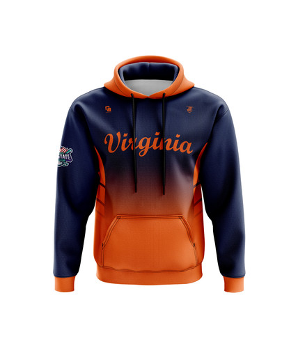 Virginia Full Sublimated Fleece Hoodie | USSSA Apparel Store