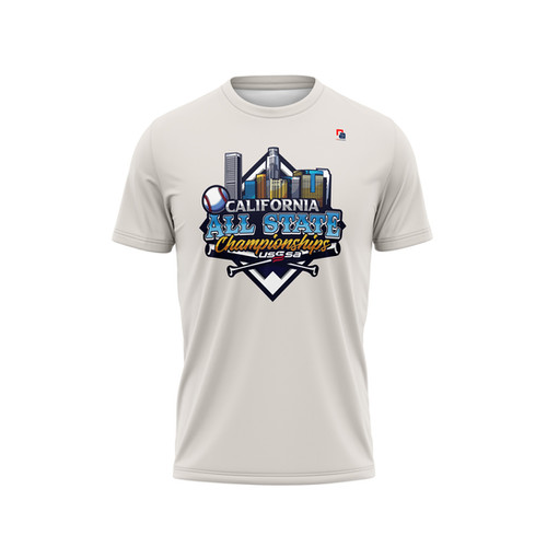 CALI ALL-STATE FAN SHIRT - CREAM | USSSA Apparel Store
