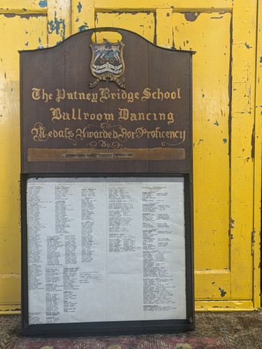 Ballroom Dancing Display Board | Northumberland Antiq