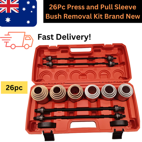 26pc Press & Pull Sleeve Bush removal Kit | Simply Shelving