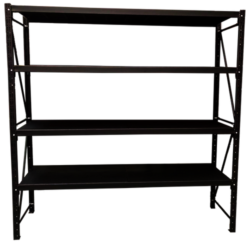 Simply Shelving 2m x 2m x 400 100KG Per Shelf (400kg Total) Black & All ...