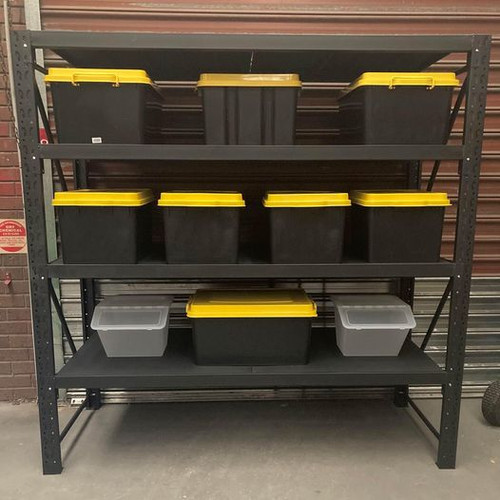 Simply Shelving 2m x 2m x 800 200kg Per Shelf 4 Tiers Noble Park ...
