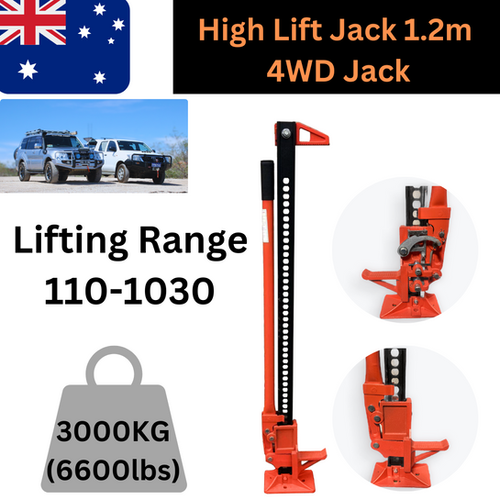 Simply Shelving High Lift Jack 1.2m High 1500KG 4WD Jack Noble Park ...