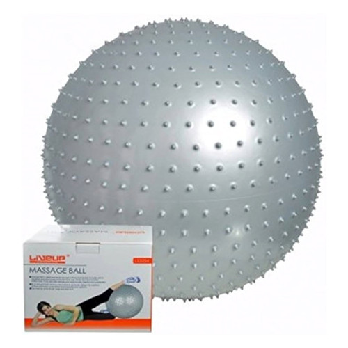 LiveUp - Balon de Masaje 65cm - Gris | Graphic Sport 1