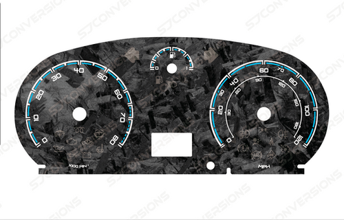 Vauxhall Corsa D Petrol Version 2 VXR Style Forged Carbon Dial Cards 8 ...