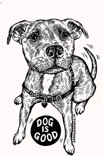 Good dog design | saragraphicsco