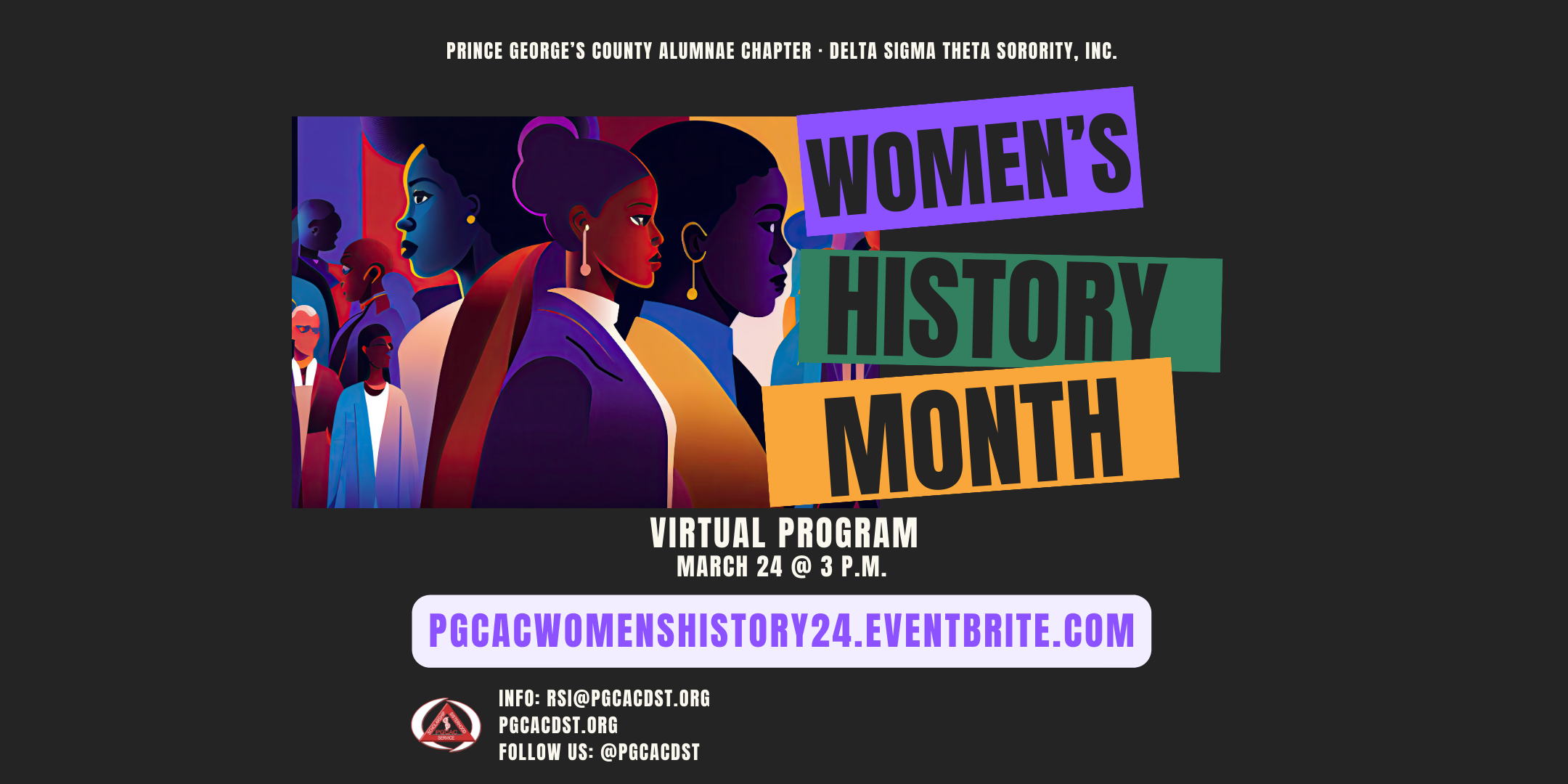 Women's History Month Virtual Program | PGCAC DST