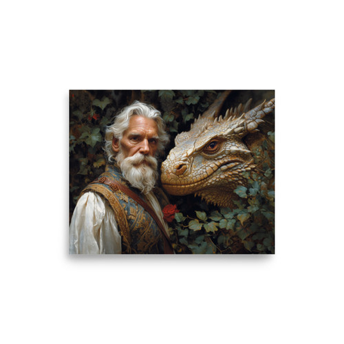 Distinguished | Poster | Dragon Muse Artworks