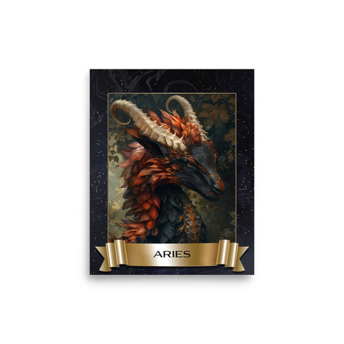 Aries 8x10 Printable File | Dragon Muse Artworks