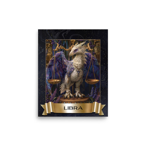 Libra 8x10 Printable File | Dragon Muse Artworks