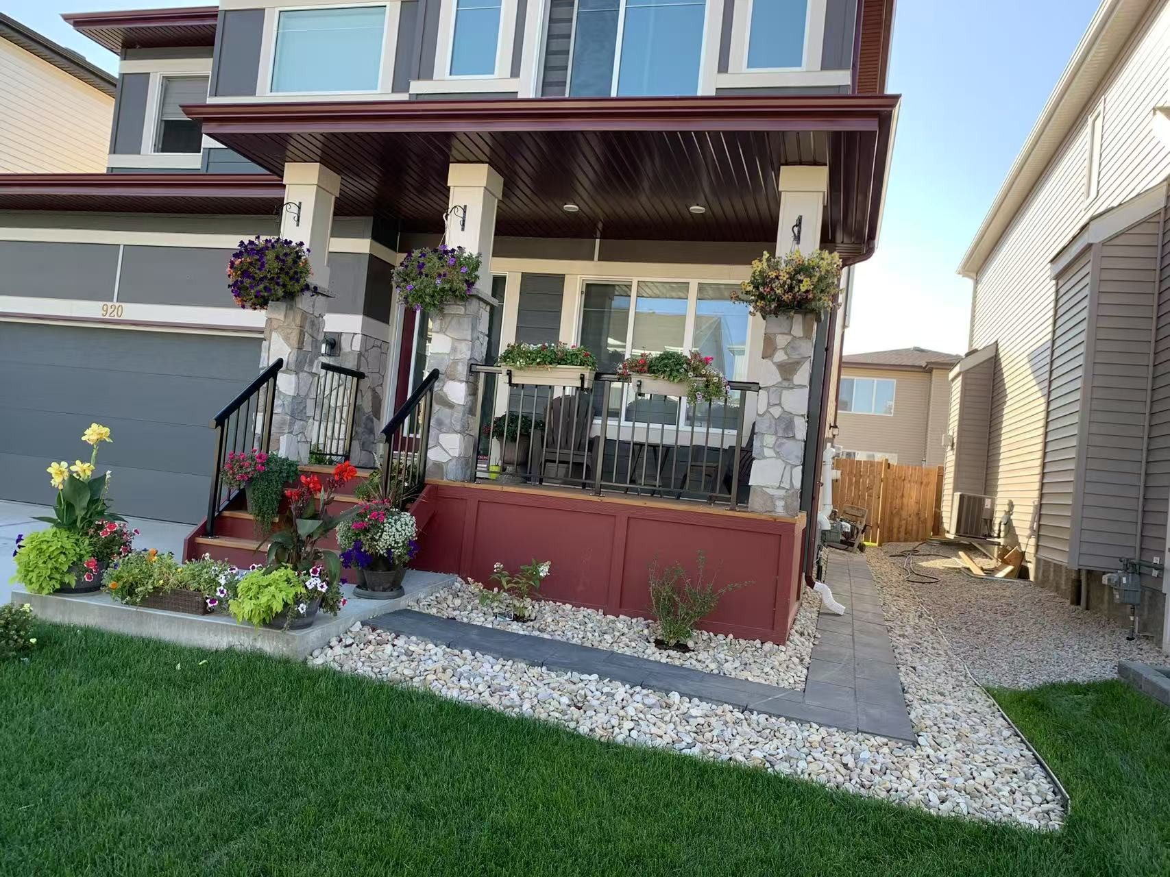 GRADING & RETAINING WALLS | MAK Construction & Landscaping