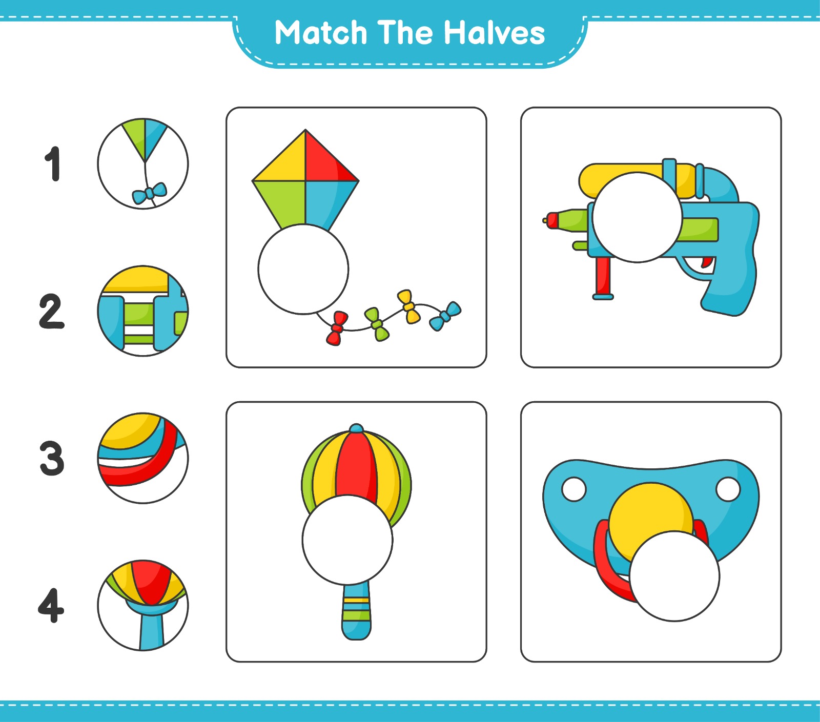 Free Toddler Quiet Book Printable