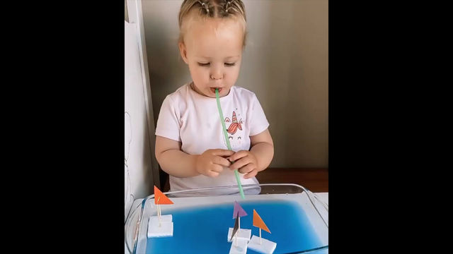 Montessori Blowing Activity for Kids, Pipet Activity for Kids, DIY ...