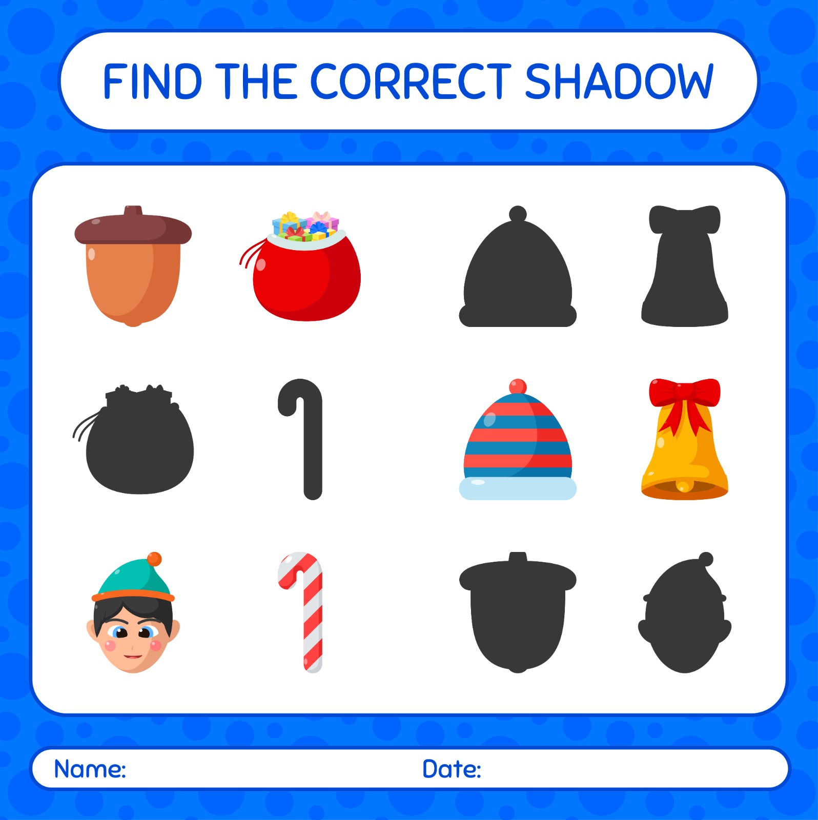 Toddler Busy Quiet Book Page Printable