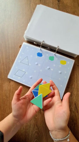 Laminated Preschool Learning Activity Book, Printable Busy Binder ...