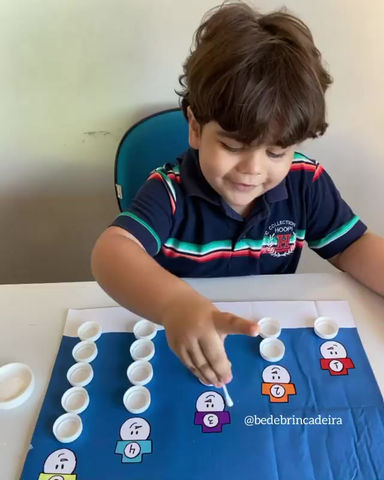 DIY Counting Game for Kids