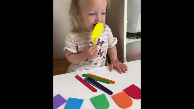 Ice Cream Color Matching Game, Easy DIY Kids Game