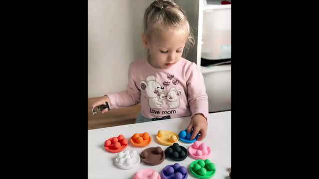Easy Play Dough Color Matching Activity for Kids