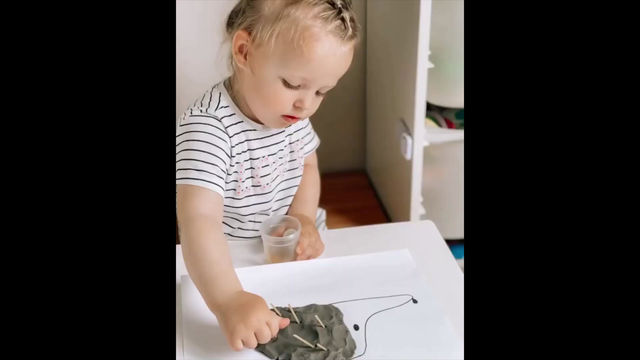 Play Dough Activities For Kids Fine Motor Skills, Easy Montessori Activity