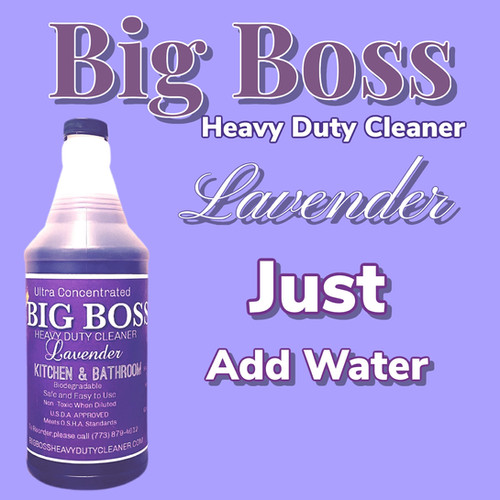 Lavender Heavy Duty Cleaner Quart | Big Boss