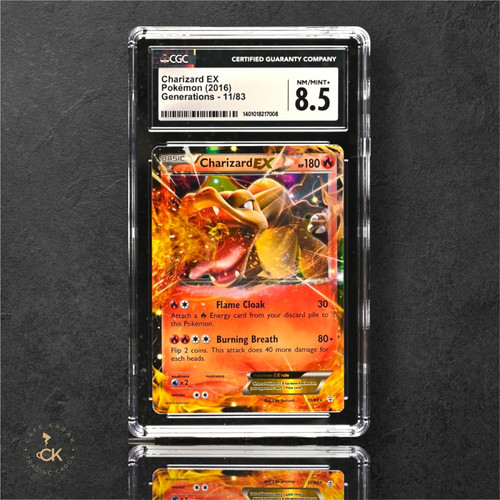 Charizard EX - Generations 11/83 - CGC 8.5 | Cafe Karak TCG