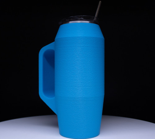 Slant 3D Closed Handle Tumbler .STL | Angled Products