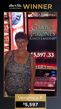 Hall of Winners | Sac And Fox Casino