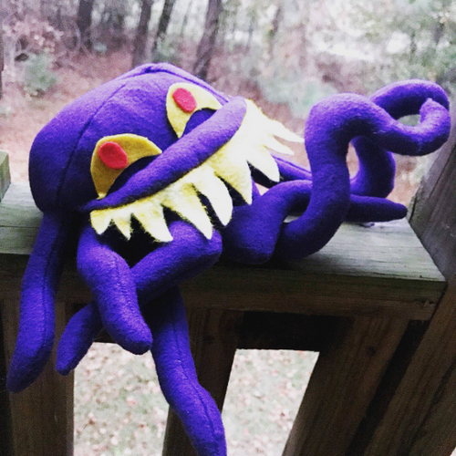 Final Fantasy VI inspired Ultros plush | My Site