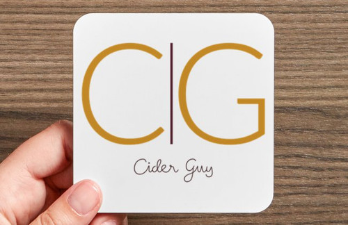 Cider "Guy" Coasters (4-Pack) | Cider Gal