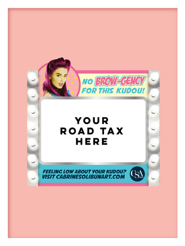 CSA Road Tax Sticker | cabrine-solibun-art