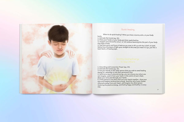 Energy Healing For Children Book | rebeccaann