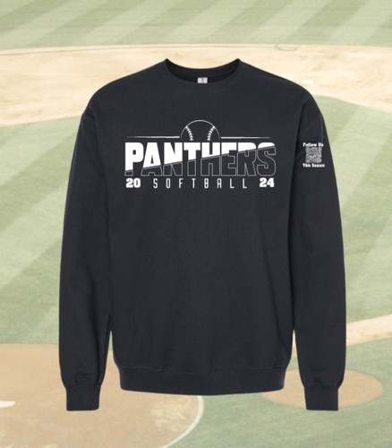 Panthers Softball Dry Fit Crew GD365 | Lakeside Custom Prin