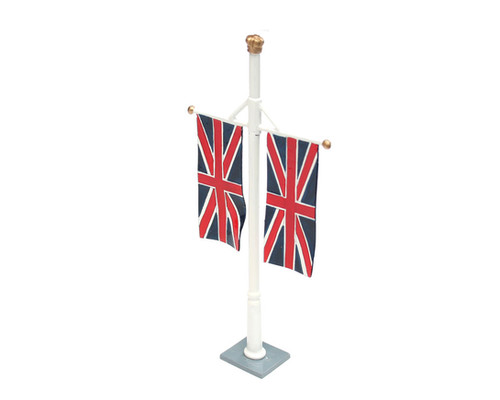 Fig 117, Ceremonial street flagpole. | British Toy Soldier Company