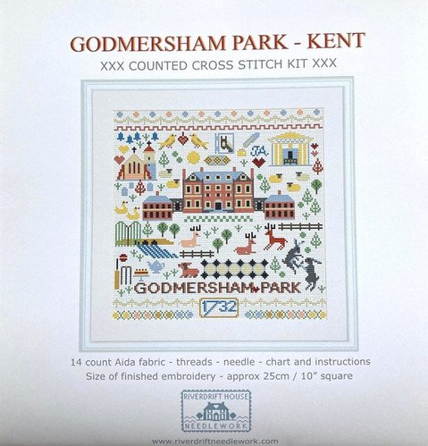 Godmersham Park cross stitch | Godmersham Park Heri