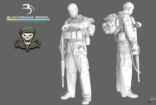 MACV SOG Soldier 09 | Blacksnakemodel