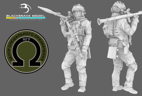 Ukrainian Omega Special Forces Operator RPG | Blacksnakemodel