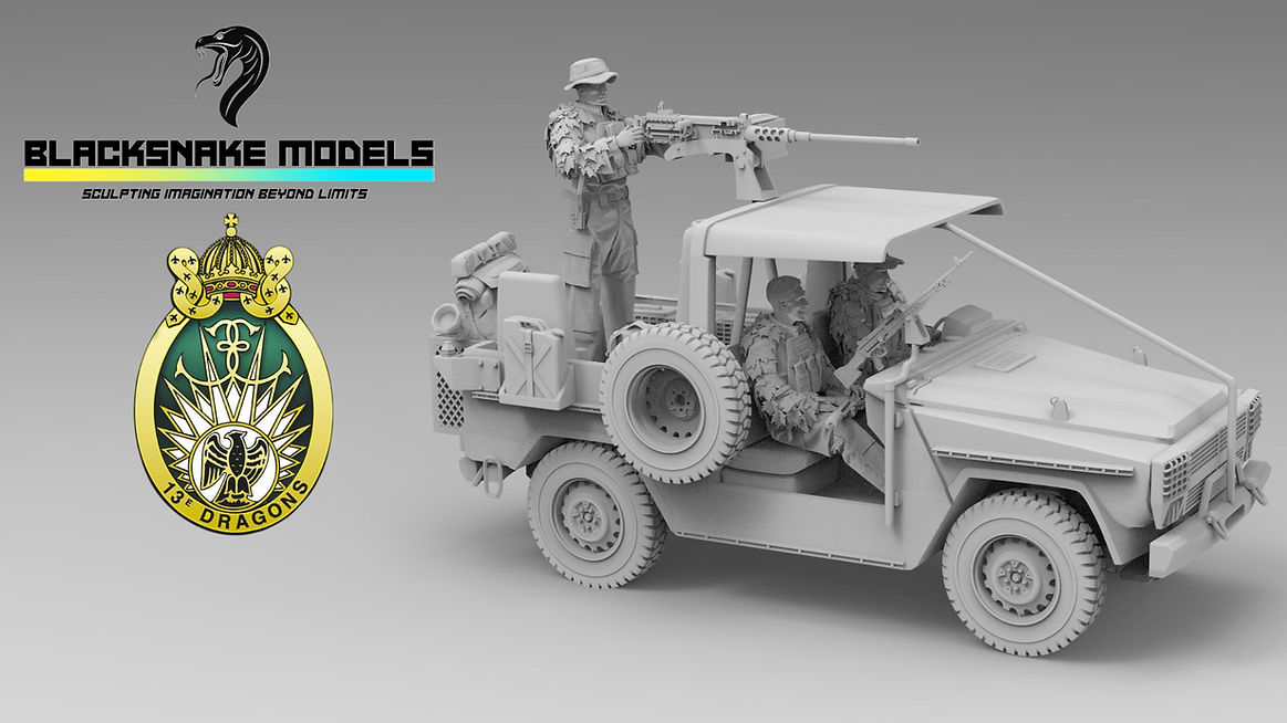 BlackSnake Model | Maquette